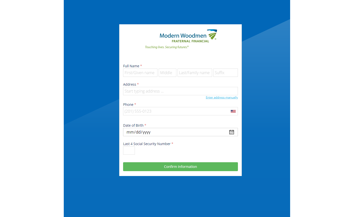 How to register your online member account | Modern Woodmen